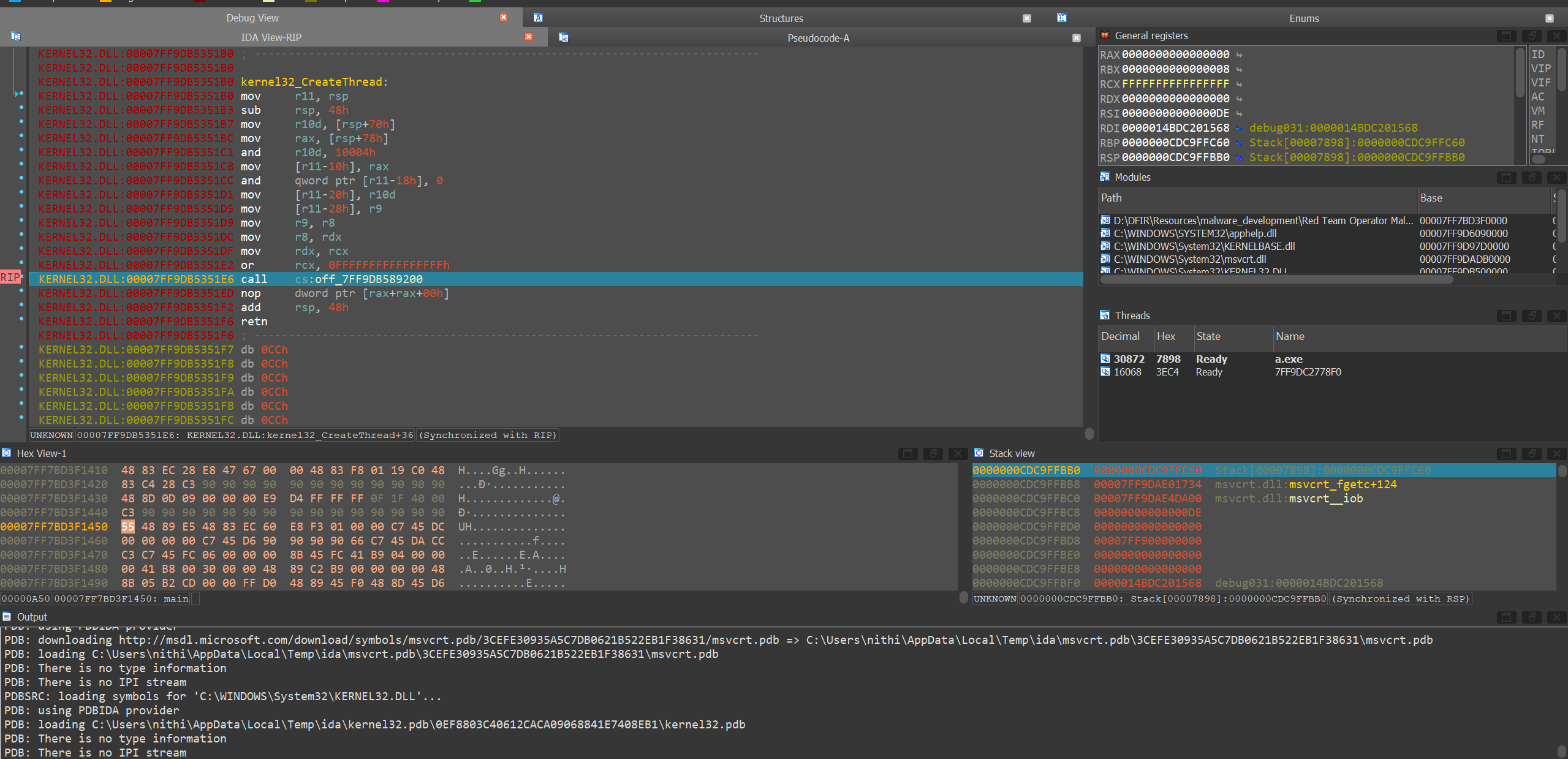 Malware Development, Analysis and DFIR Series - Part I | Azr43lkn1ght